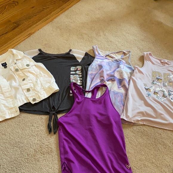 Justice | Shirts & Tops | 5 Girls Items Size 66x Justice Gap And Wrap ...